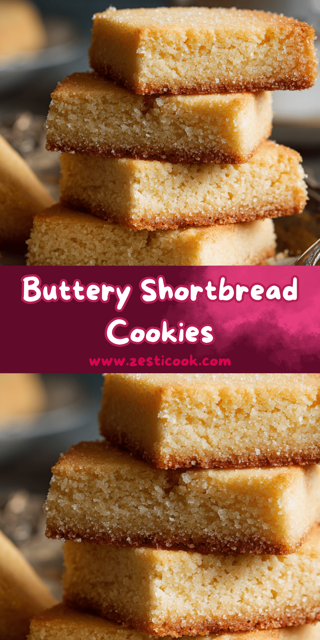Buttery Shortbread Cookies – Zesti Cook