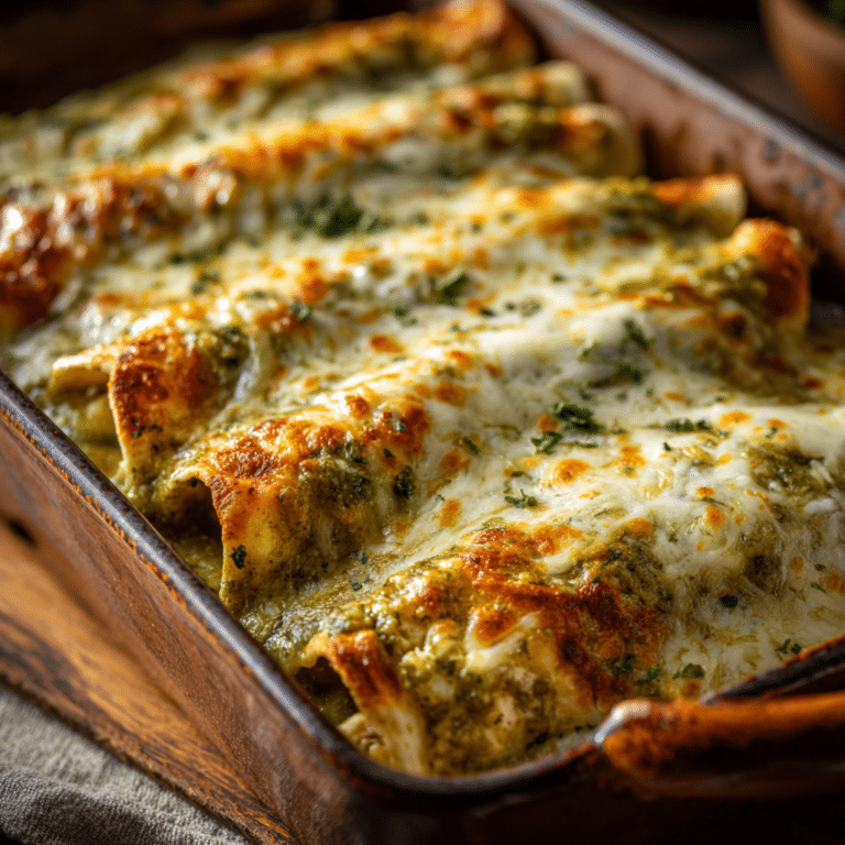 Green Chicken Enchiladas Recipe – Zesti Cook